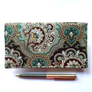 Fabric Checkbook Cover, Checkbook Wallet for Women - Etsy
