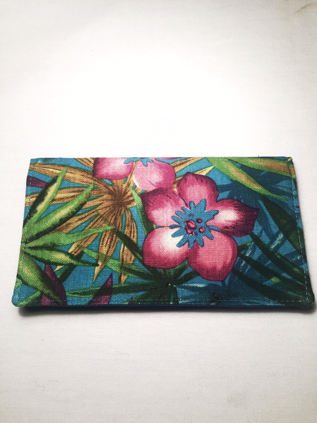 Checkbook Wallet for Women Fabric Checkbook Cover - Etsy