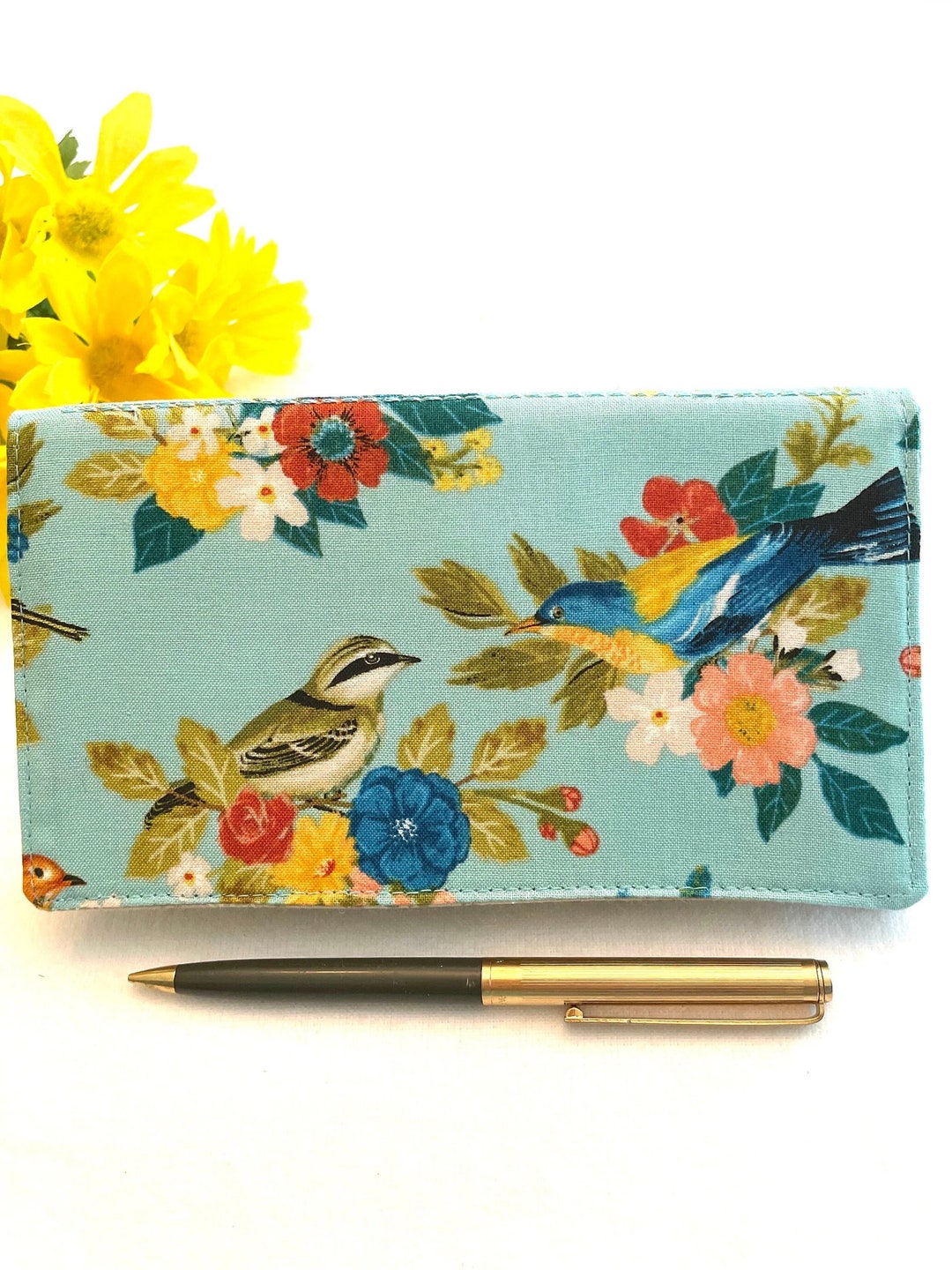 Check Book Cover, Fabric Checkbook Cover - Etsy