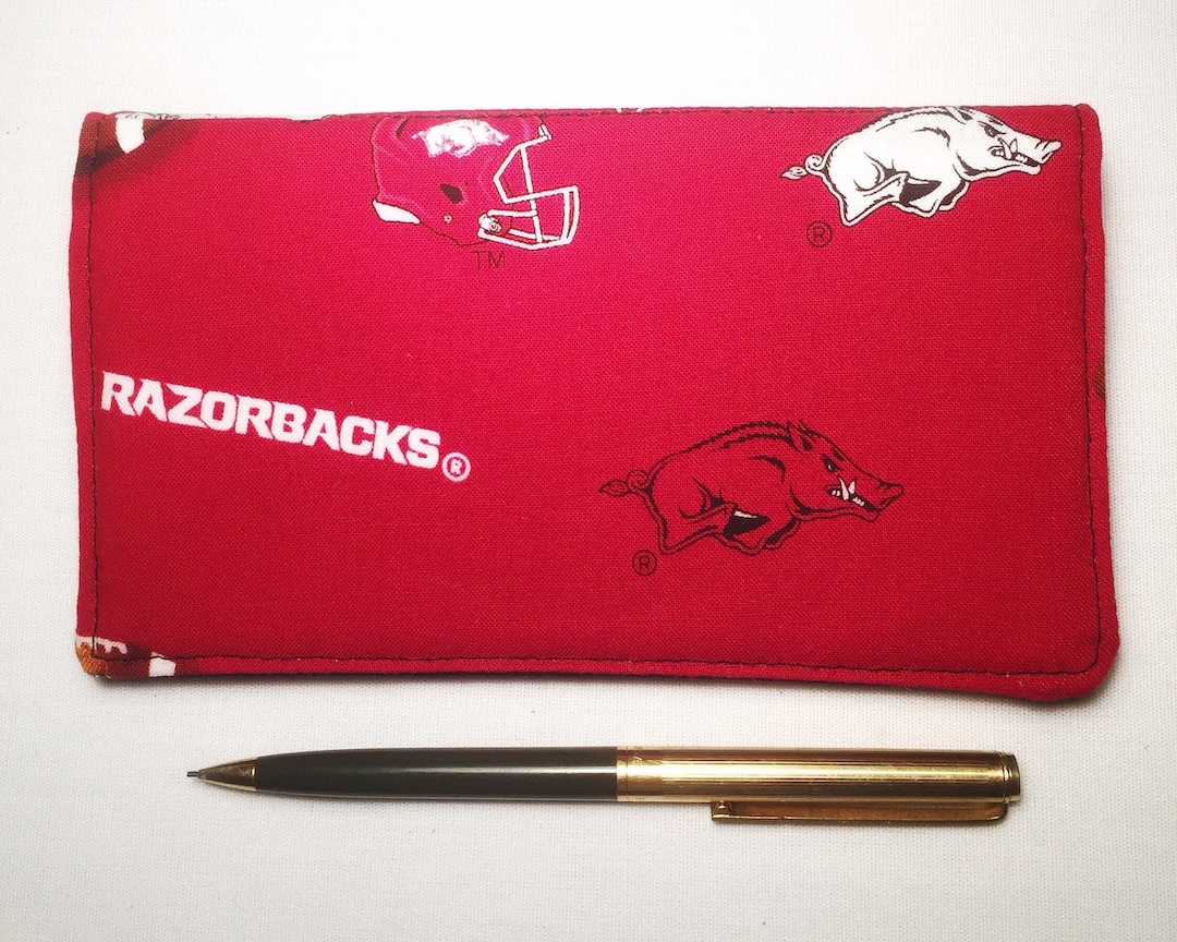 Arkansas Razorbacks Checkbook Holder Wallet for Women Practical Gift - Etsy
