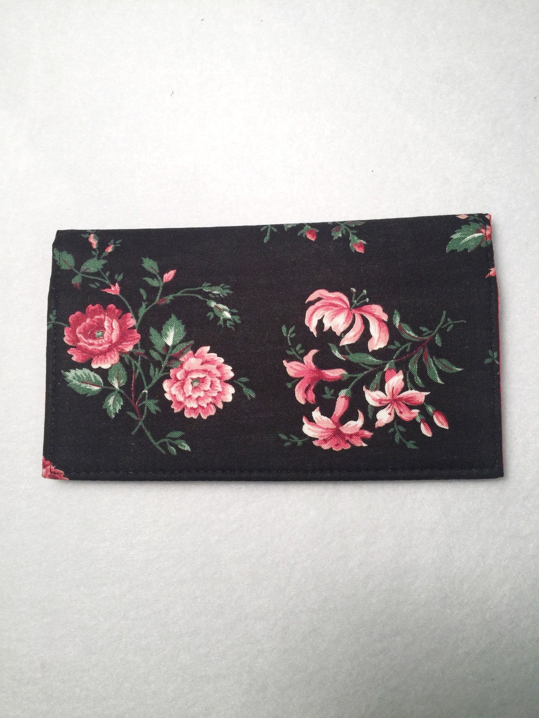 Elegant Fabric Checkbook Cover Gift for Women, Lightweight Holder for ...