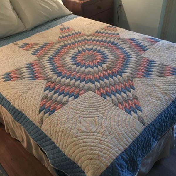 Texas Star Quilt Pattern - Etsy