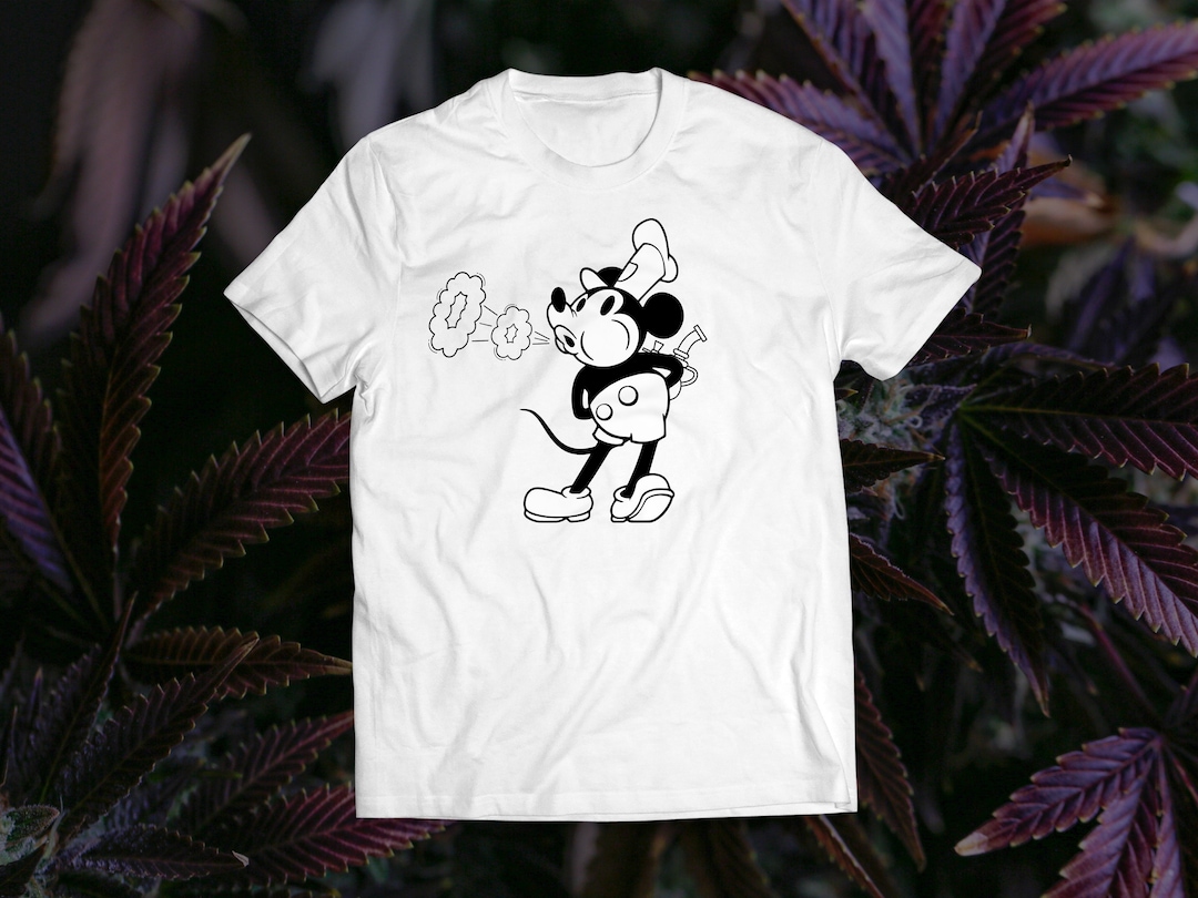 Burn Inhale Mickey Mouse "making Magic" Shirt - Etsy