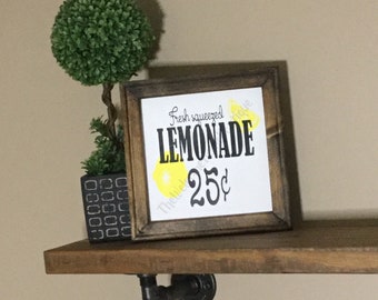 Lemonade sign | Etsy