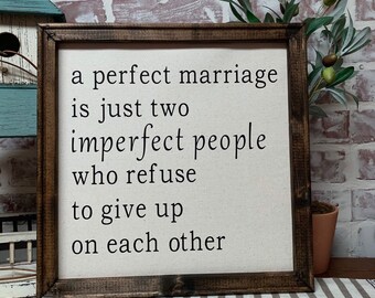 A Perfect Marriage | Etsy