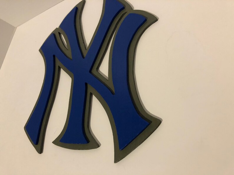 New York Yankees Sign NY Yankees Logo NY Yankee Wall Sign | Etsy