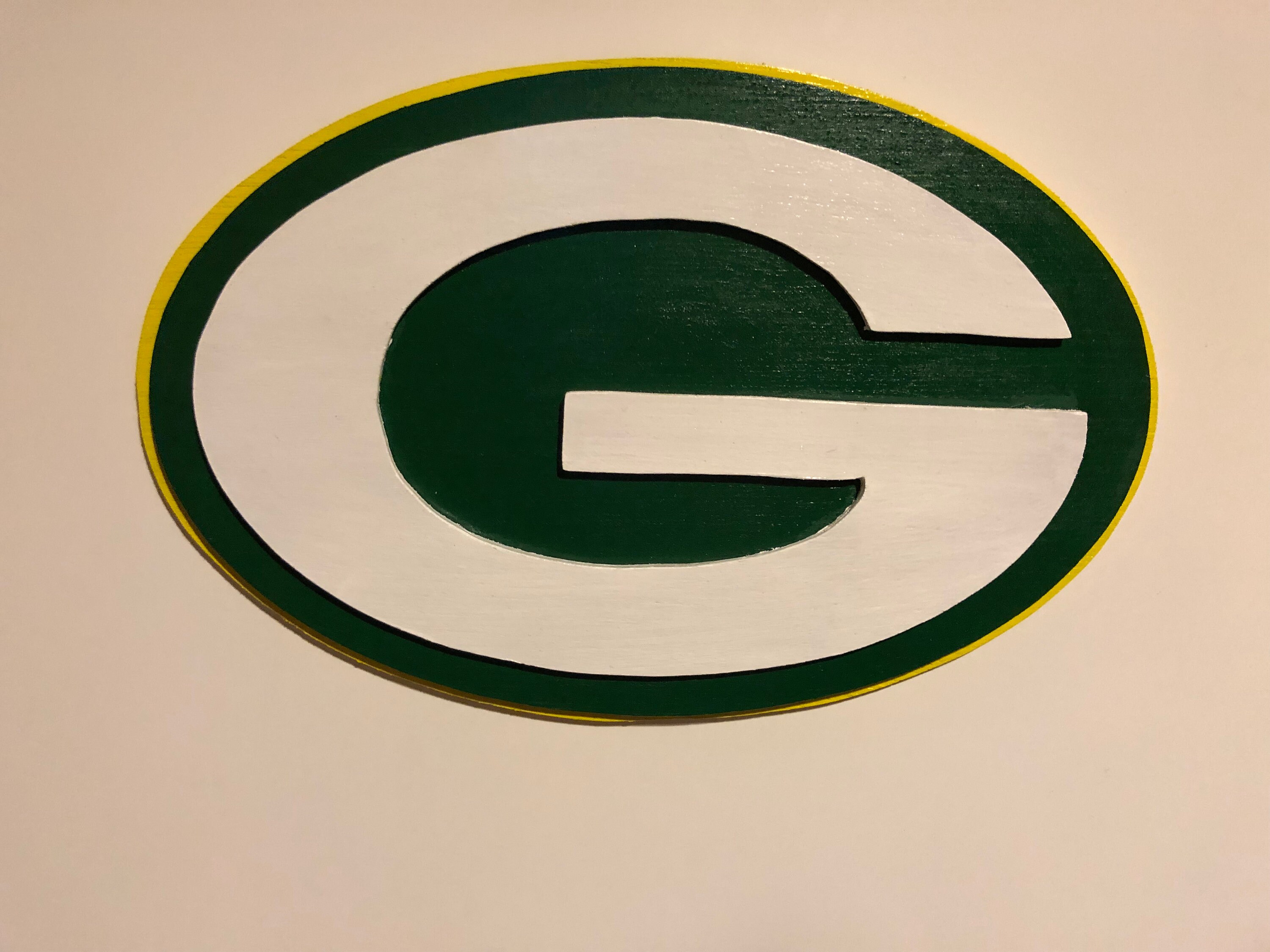 Green Bay Packers Sign Green Bay Packers Wall Decor Green | Etsy