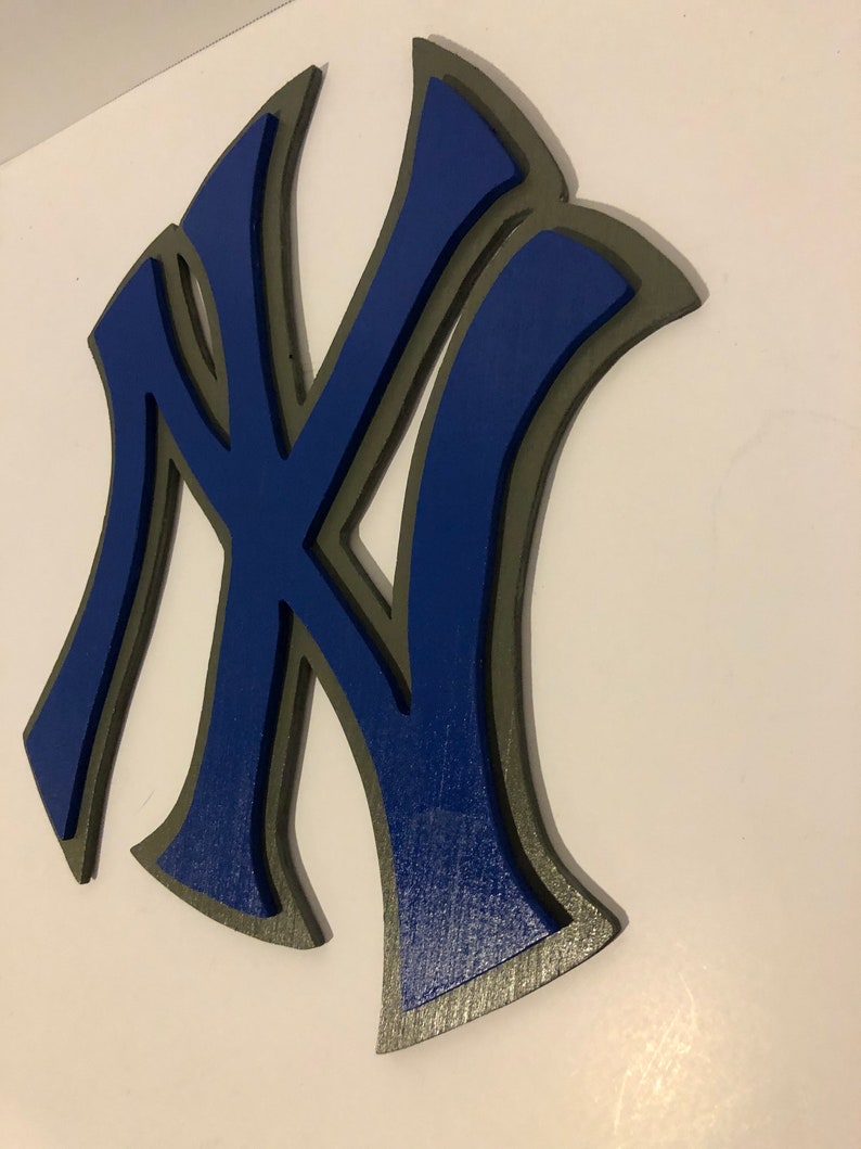 New York Yankees Sign NY Yankees Logo NY Yankee Wall Sign | Etsy