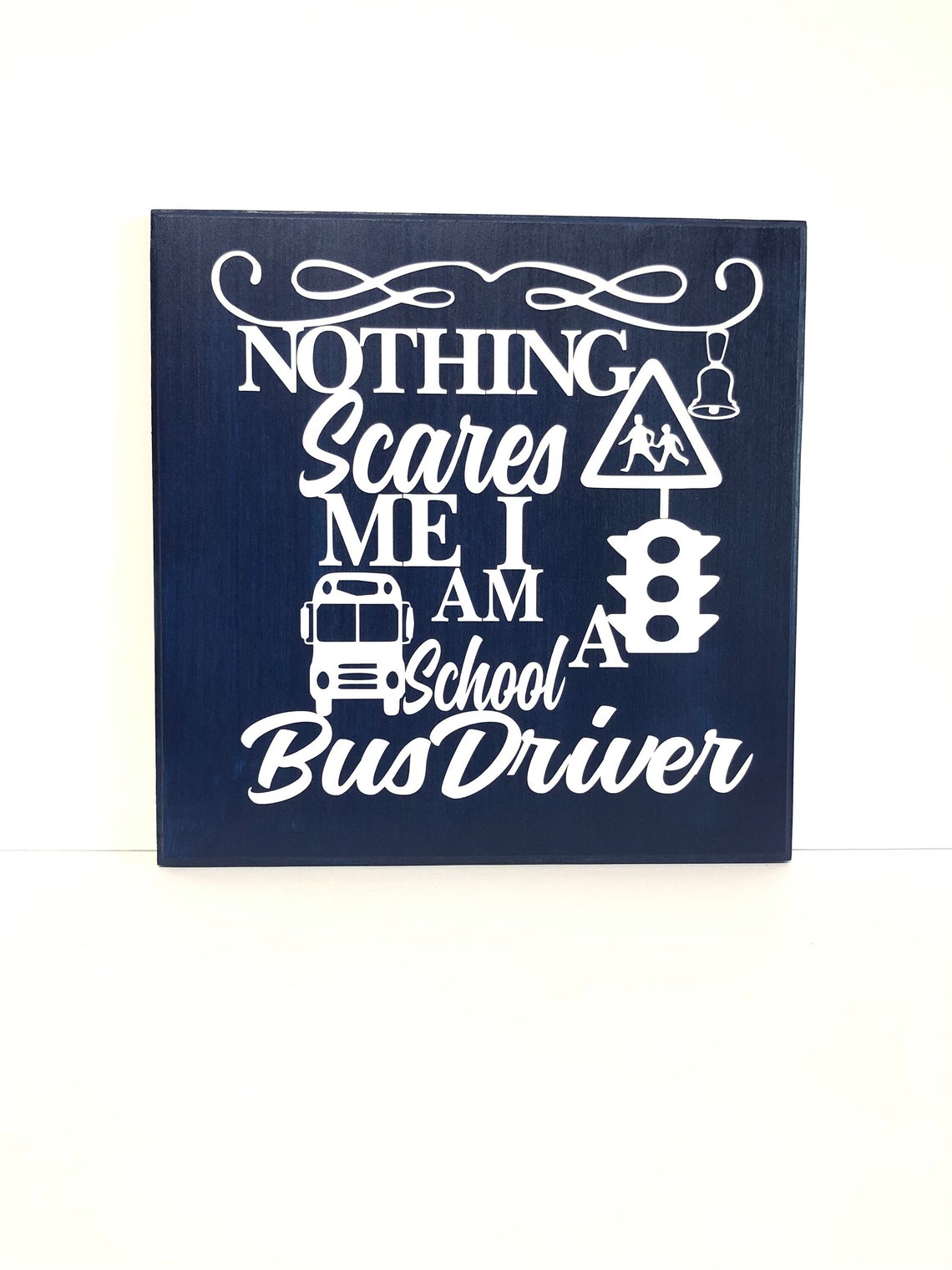 School Bus Driver Sign School Bus Driver Gift School Bus - Etsy
