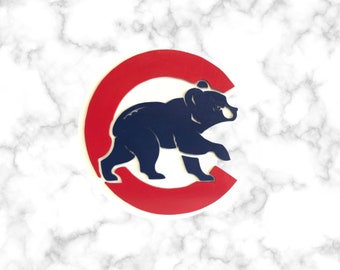 Chicago Cubs Sign - Etsy