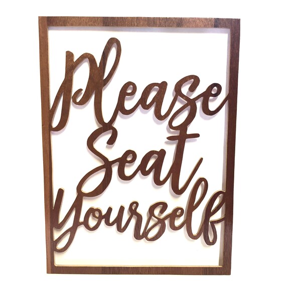 Seat Yourself - Etsy