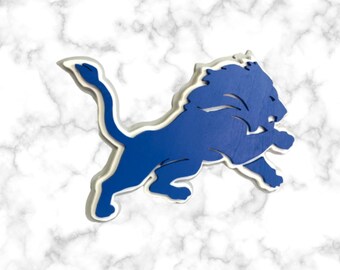 Wood Detroit Lions Sign - Etsy