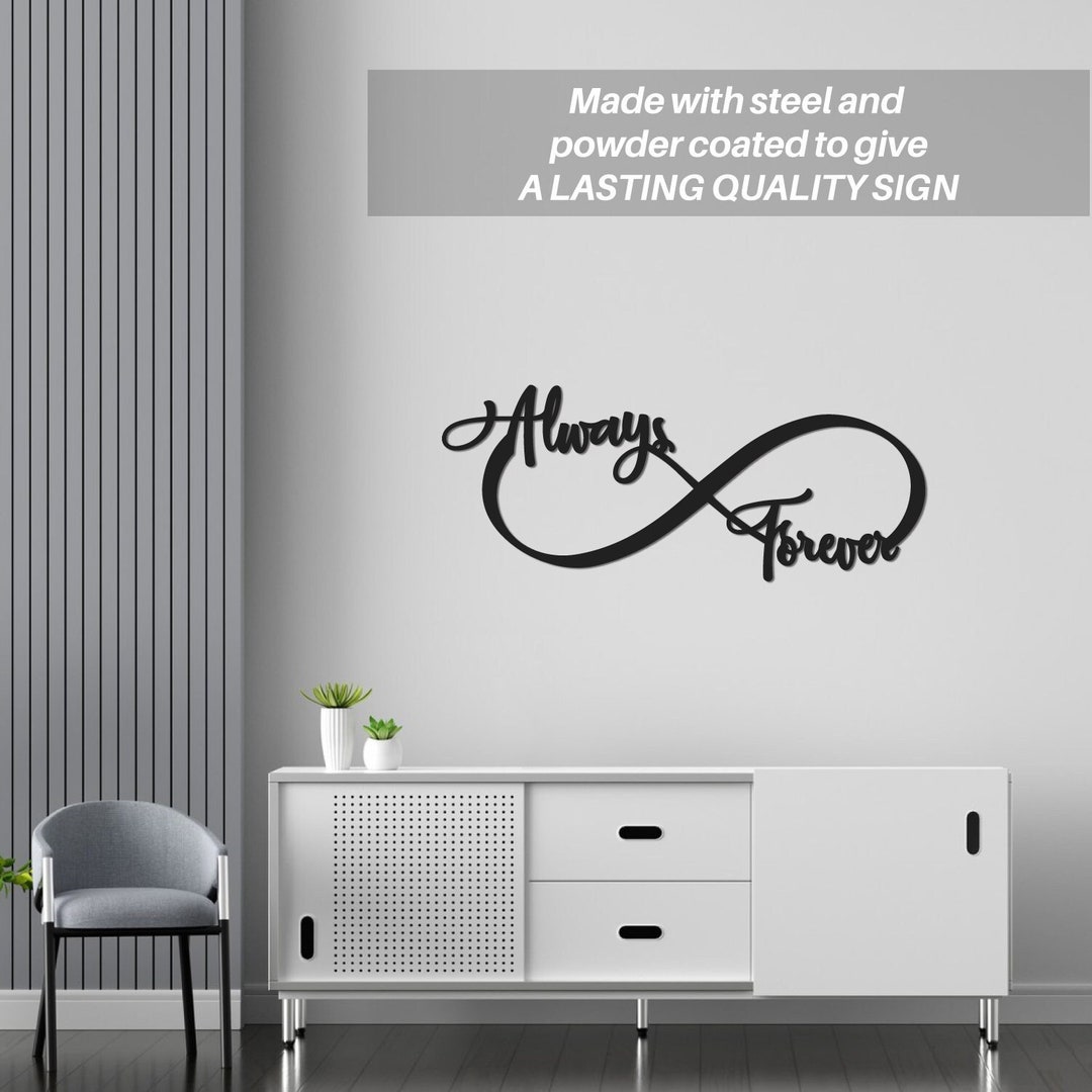 Infinity Sign, Metal Infinity Sign, Infinity Sign With Names, Wedding ...