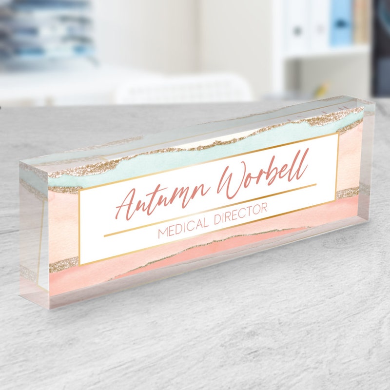 Personalized Name Plate - Etsy