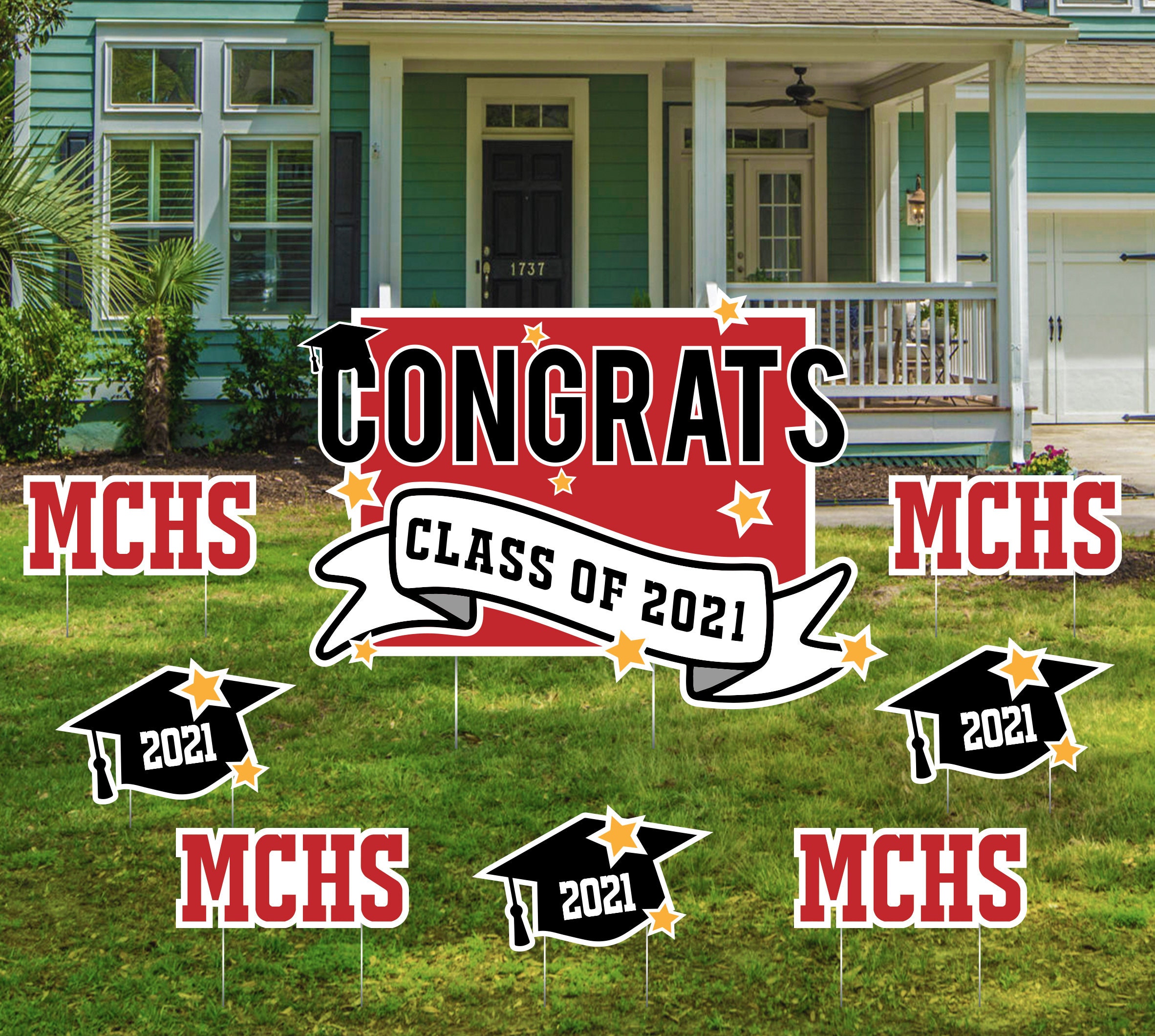Graduation Lawn Signs Yard Signs Outdoor Lawn Decorations | Etsy