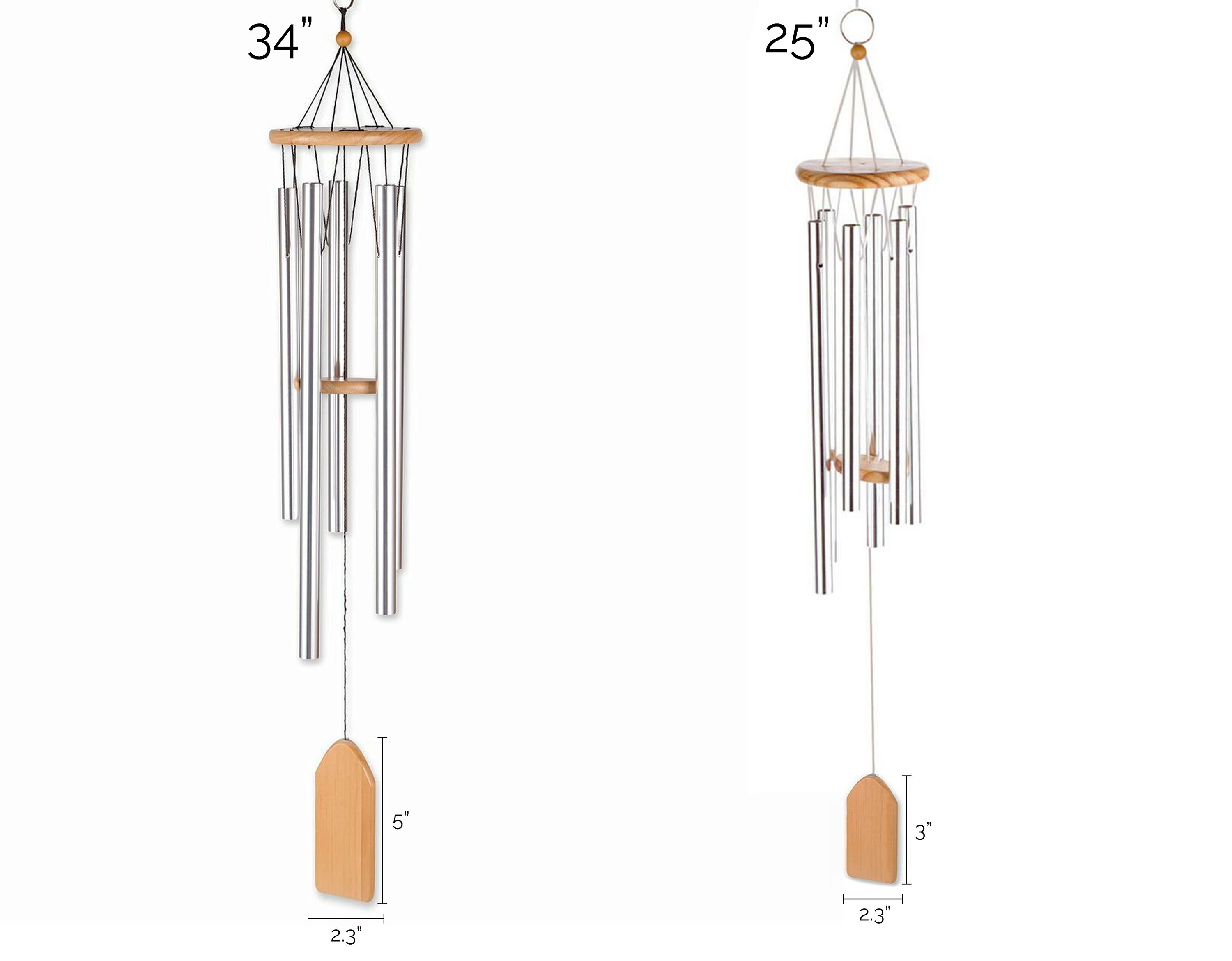Personalized Wind Chimes, in Memory Wind Chime, Remembrance Wind Chime ...