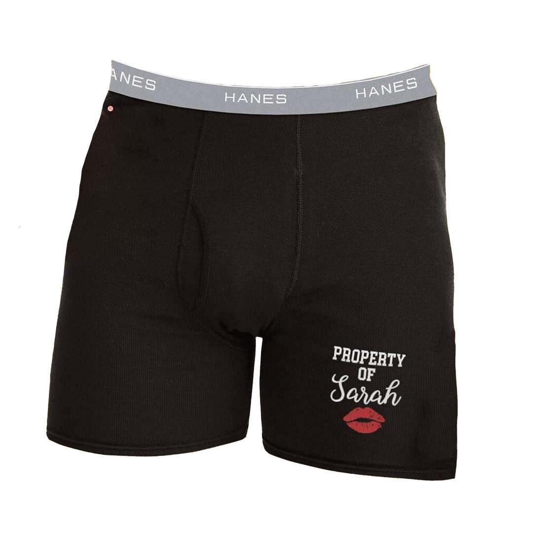 Personalized Boxers, Birthday Gift, Bachelor Party, Men's Underwear ...