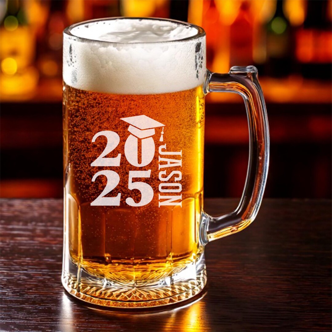 College Graduation Gift, Graduation Beer Mug, Graduation Gift, College ...
