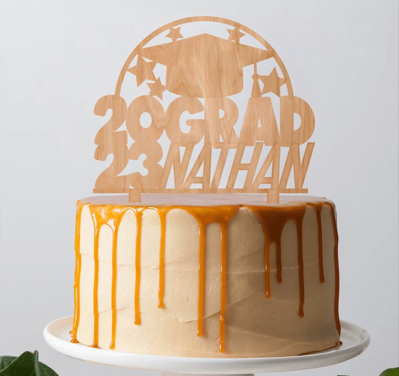 Graduation Cake Topper Custom Graduation Topper Graduation - Etsy