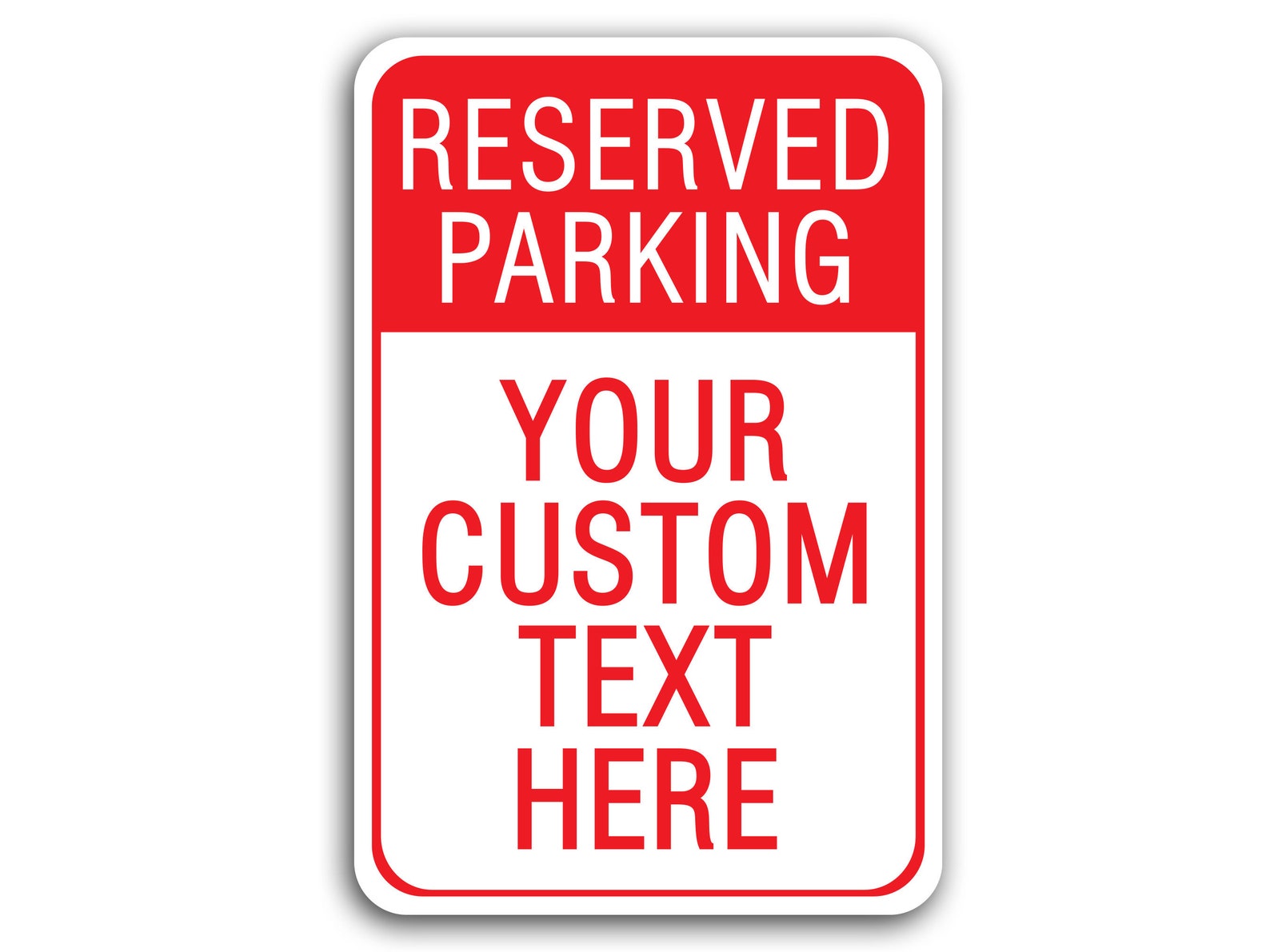 Parking Sign Custom Parking Sign Reserved Parking Sign My - Etsy