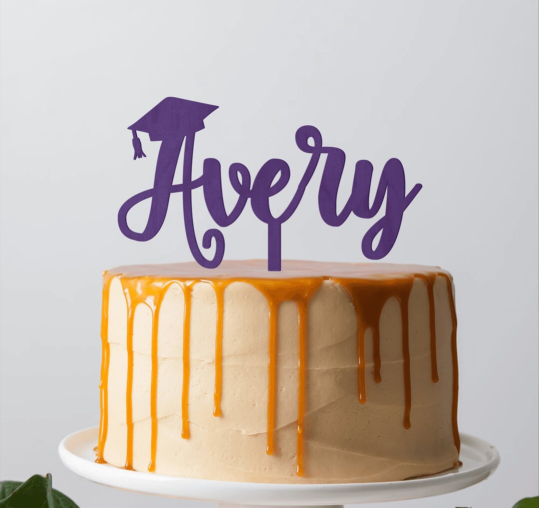 Graduation Cake Topper, Custom Graduation Topper, Graduation Decor ...