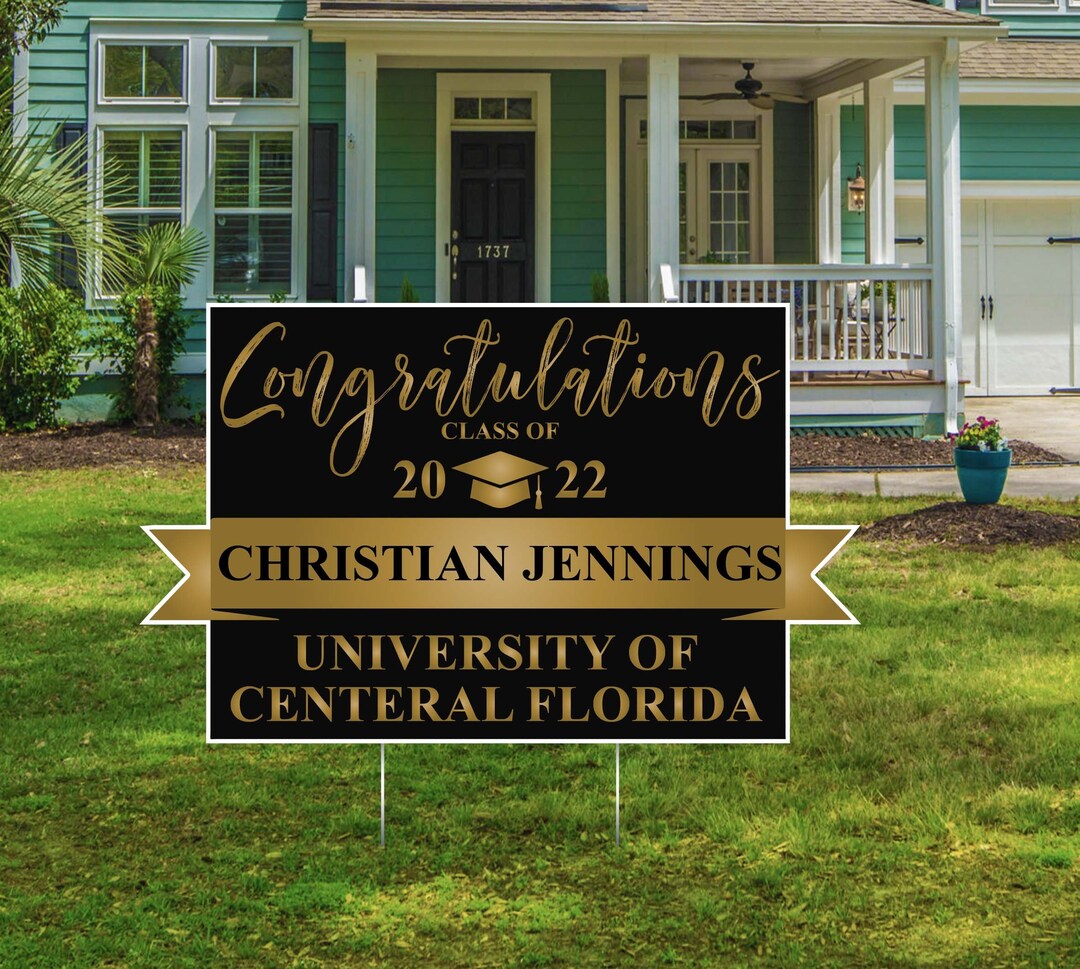 Graduation Lawn Signs Yard Signs Outdoor Lawn Decorations - Etsy