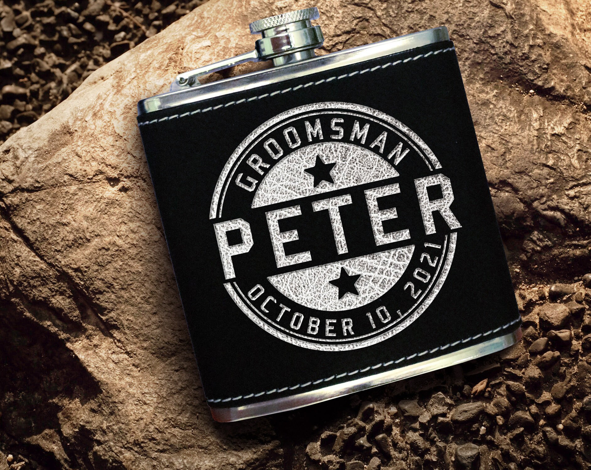 Groomsmen Gift Personalized Flask Groomsmen Flask Groomsmen | Etsy