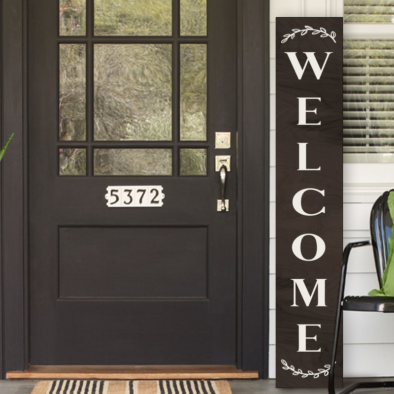Welcome Sign Front Door - Etsy