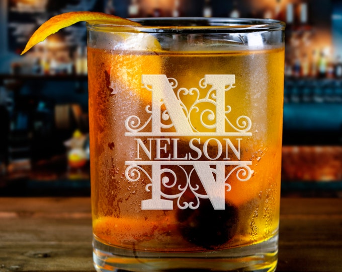 Personalized Whiskey Glass With Funny Quote for Boyfriend, Custom ...
