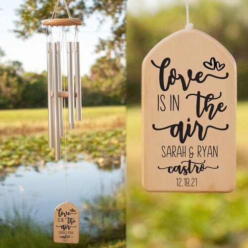 Love is in the Air Wind Chime Personalized Wind Chime House - Etsy