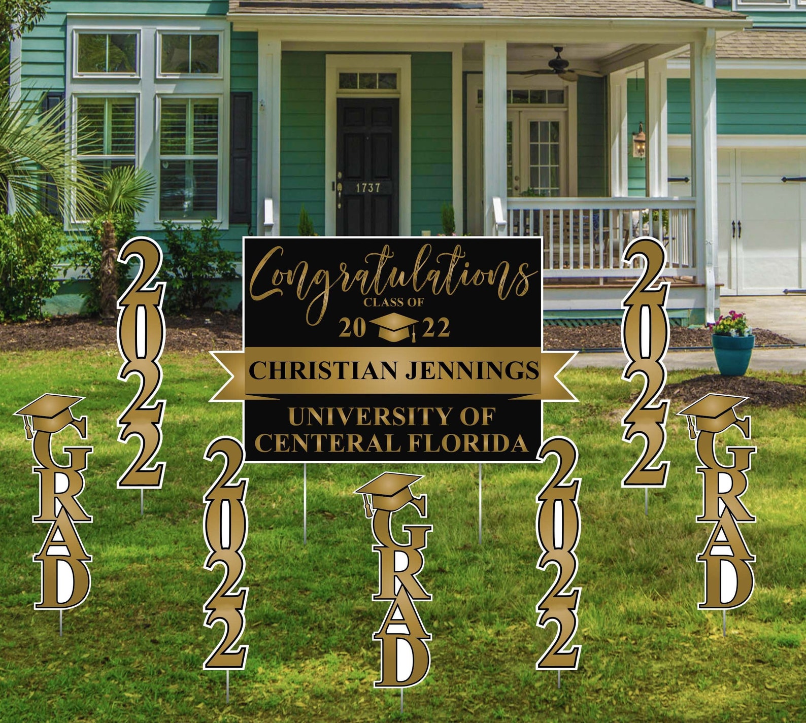 Graduation Lawn Signs Yard Signs Outdoor Lawn Decorations | Etsy