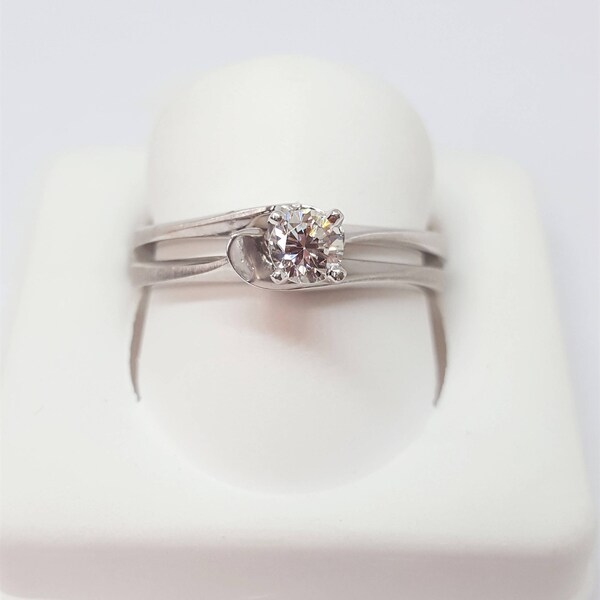 Vintage 1960s Wedding Ring Set - Etsy