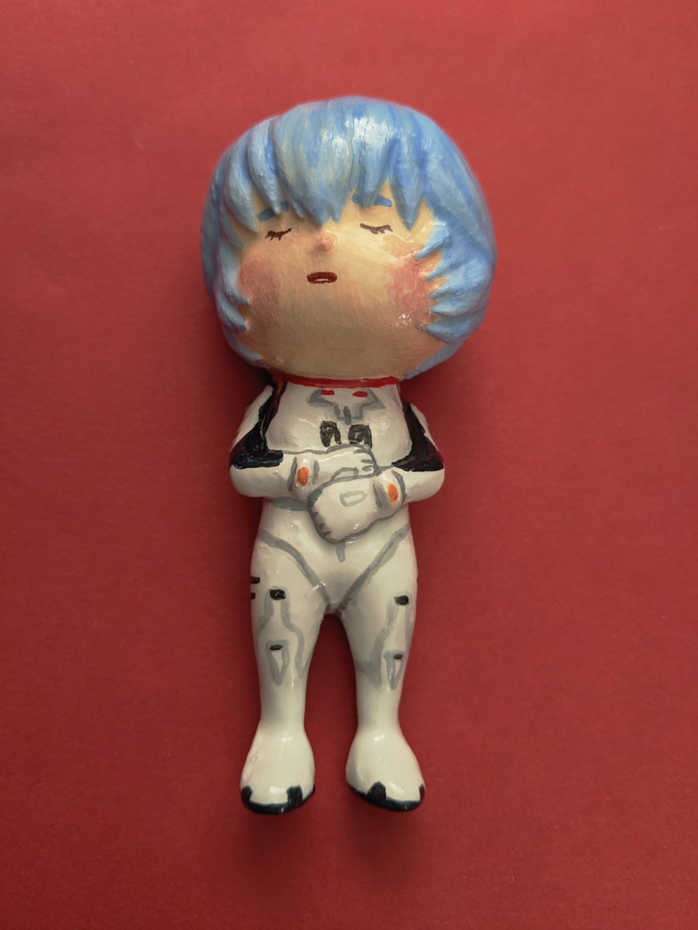 Neon Genesis Evangelion Rei Figure l Anime Coleccionable - Etsy España