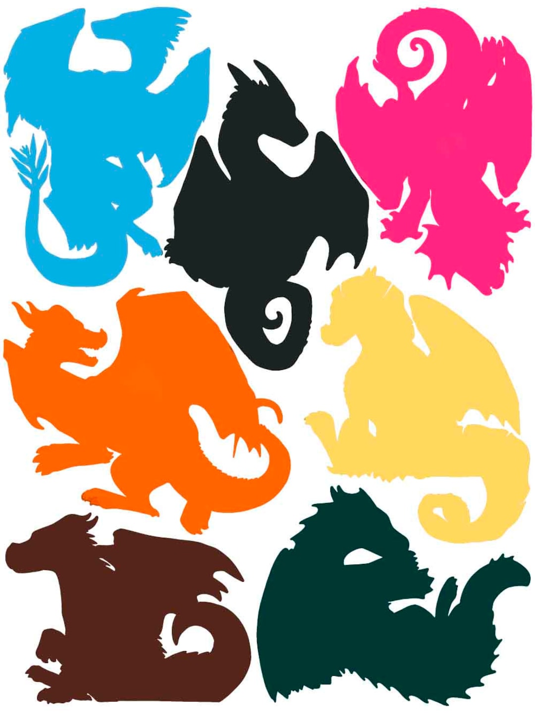 Wings of Fire Svg Dragon Wings Instant Download, PNG, Digital Download ...