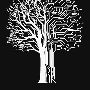 Digital Tree Svg Computer Programmer Binary Tree Coding Shirt Design ...