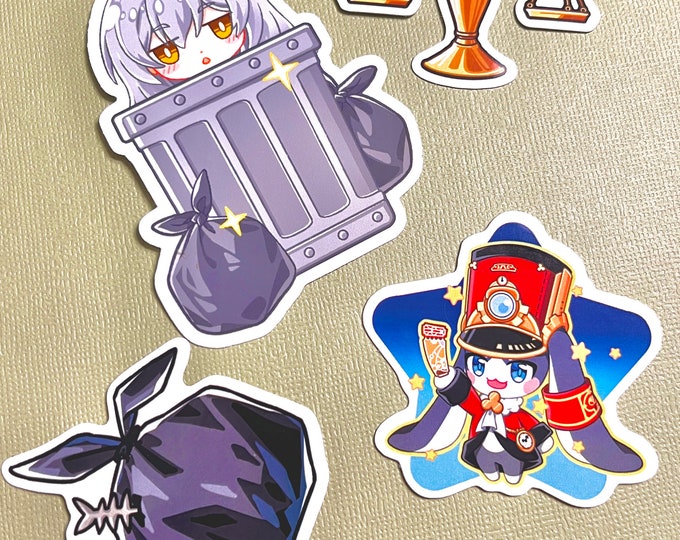 Honkai Star Rail Hsr Trailblazer Stelle Trash Can Praise of High Virtue ...