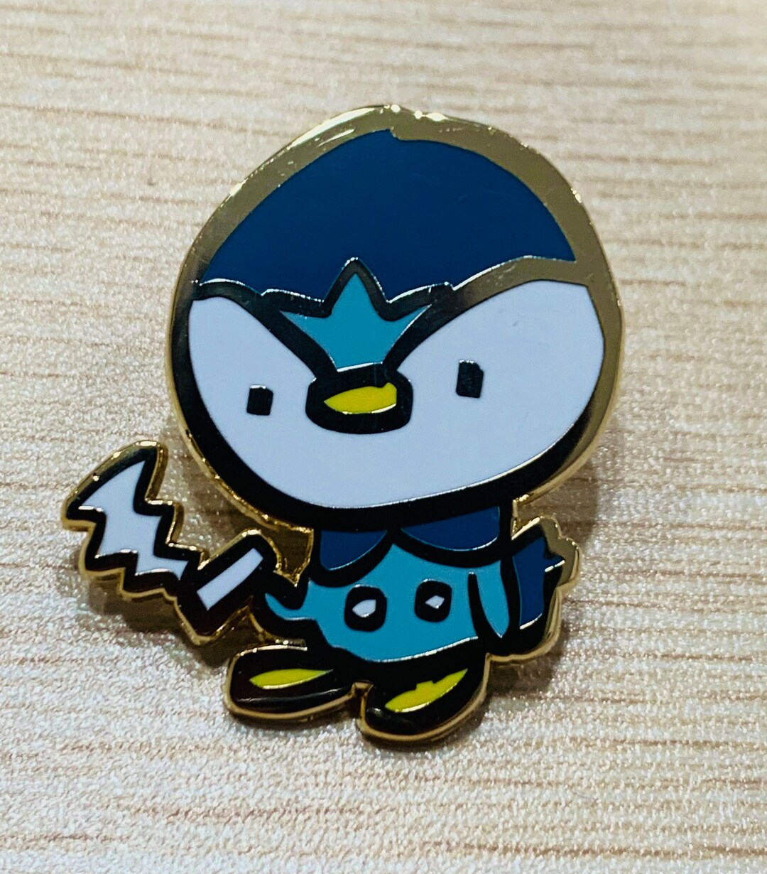 Derpy Piplup Enamel Pin - Etsy