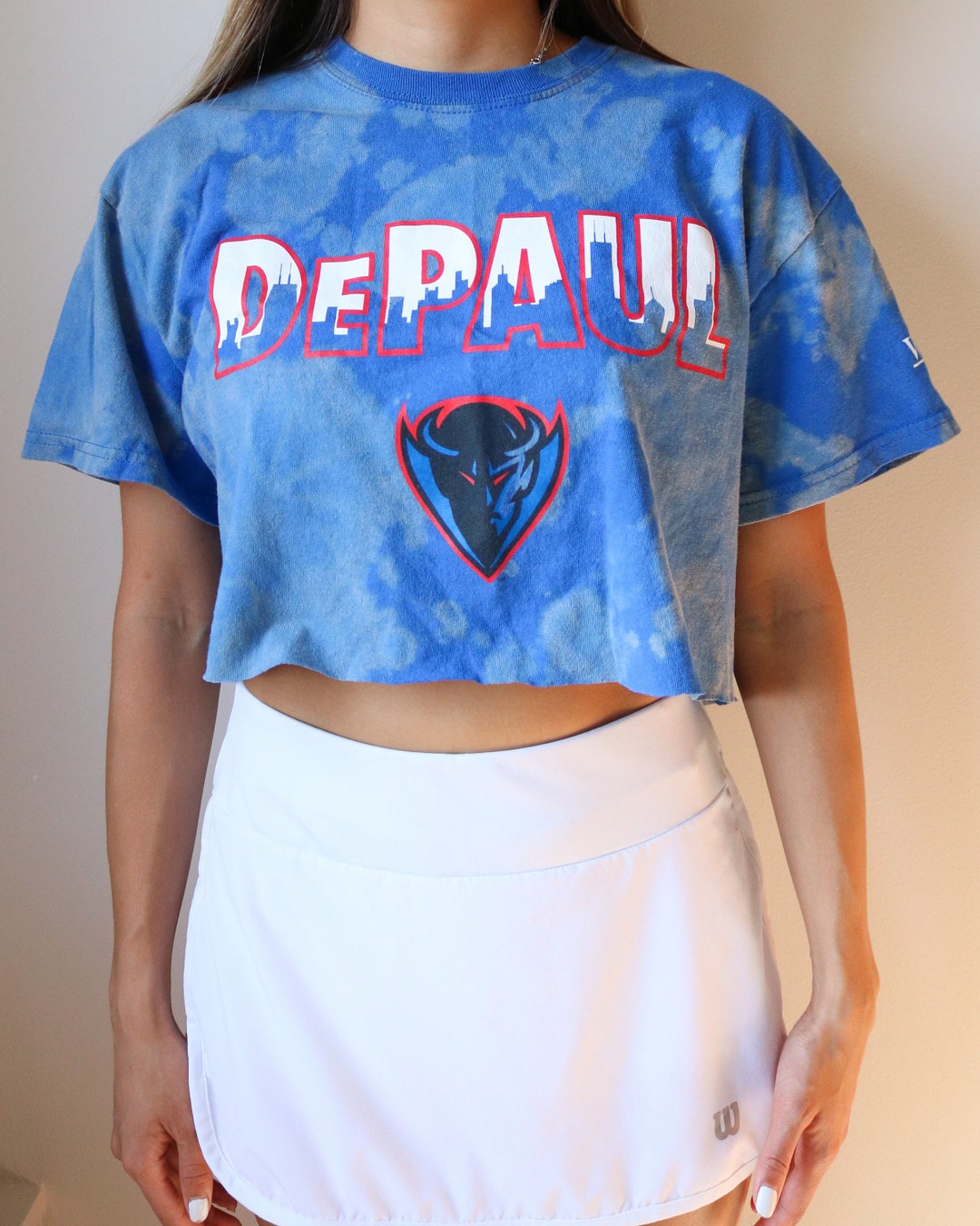 College Crop Top depaul University - Etsy