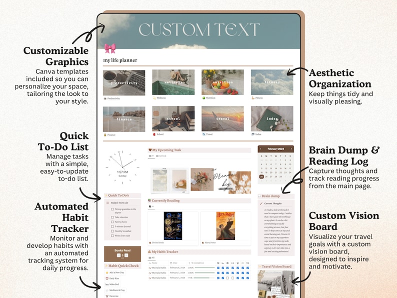 Notion templates aesthetic download - targetrilly