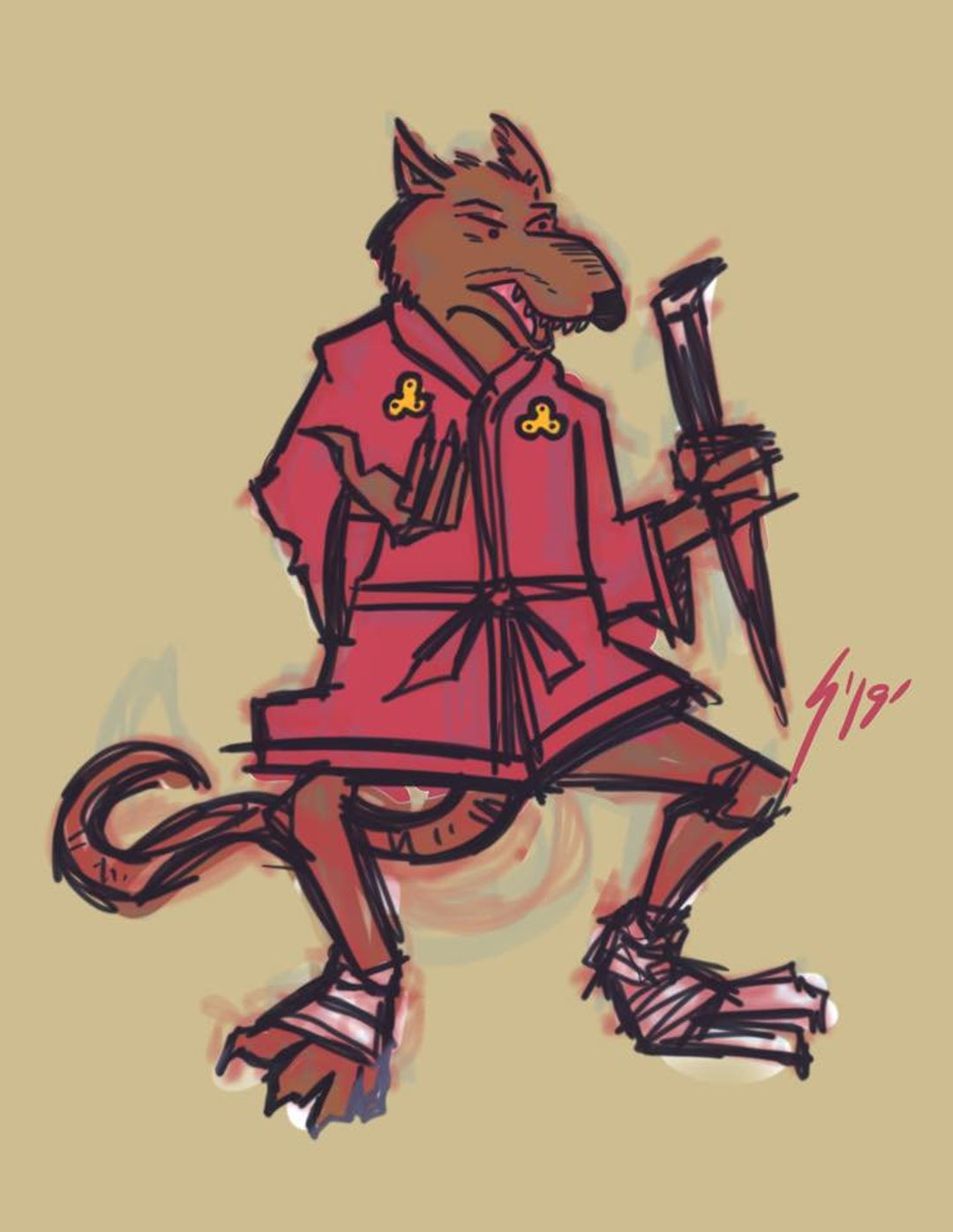 Tmnt 2022 Concept Art Splinter