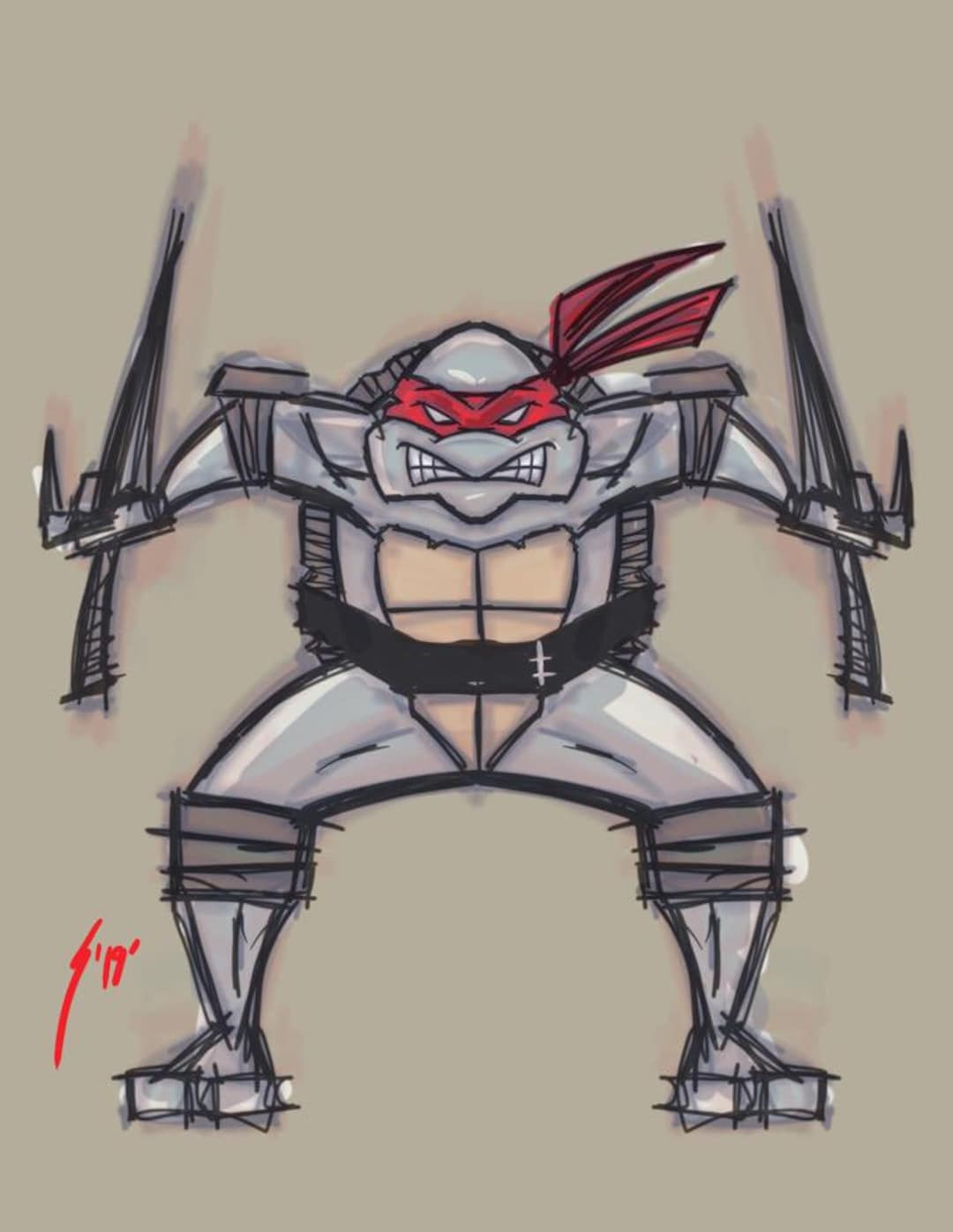 Mirage Raphael teenage Mutant Ninja Turtles - Etsy