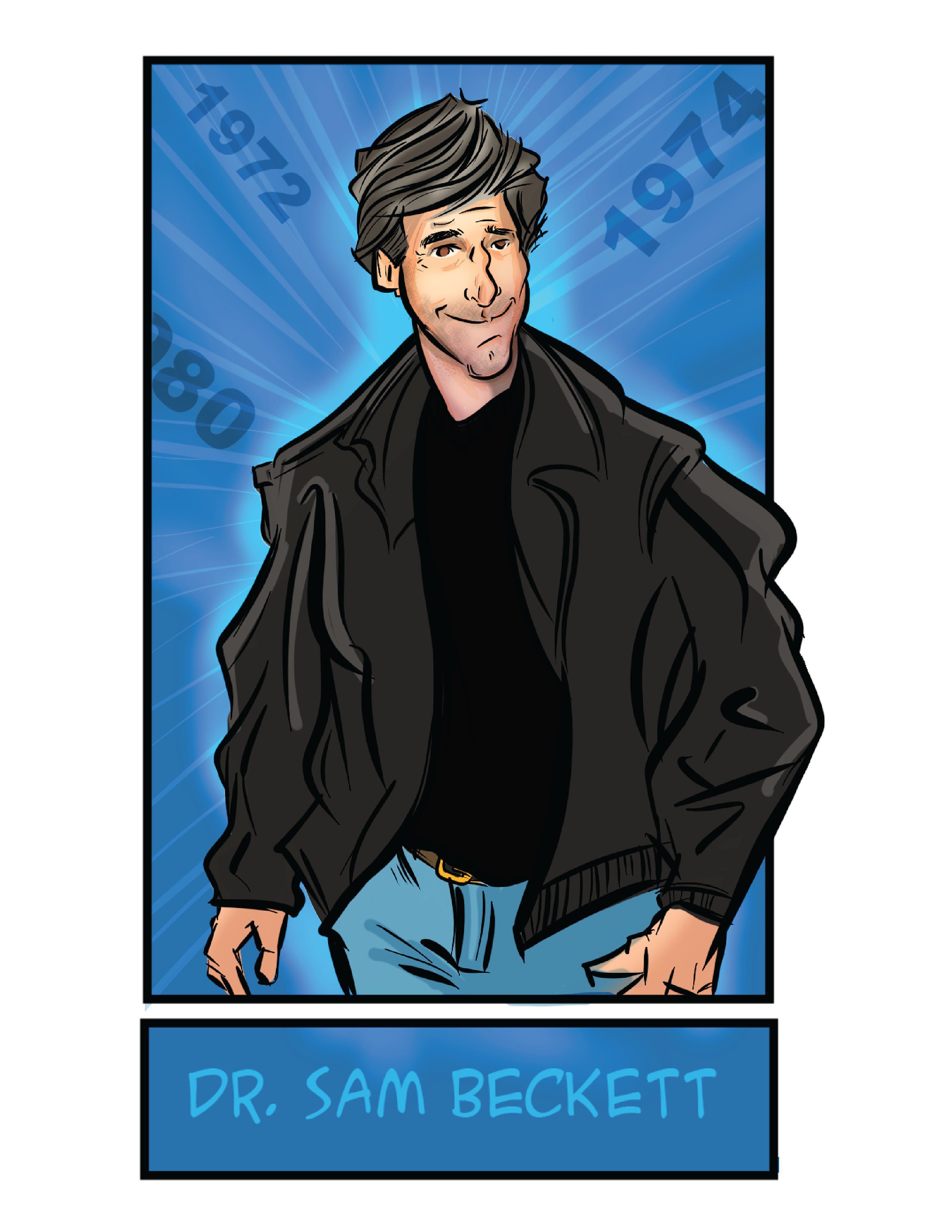 Sam Beckett From Quantum Leap sixfanarts - Etsy New Zealand