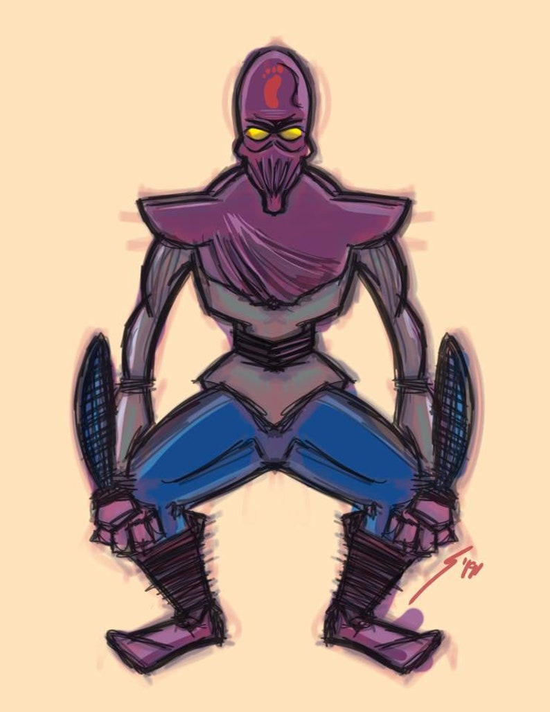 Foot Soldier (teenage Mutant Ninja Turtles) - Etsy