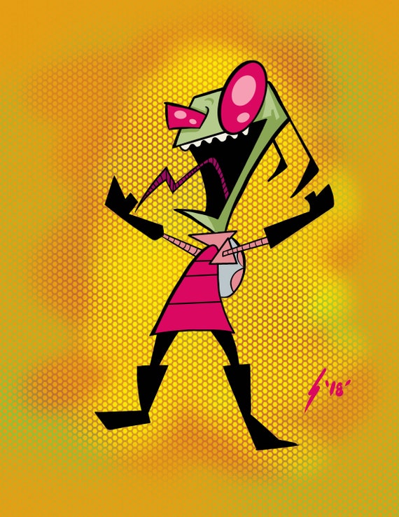 Grrr Invader Zim Wallpaper