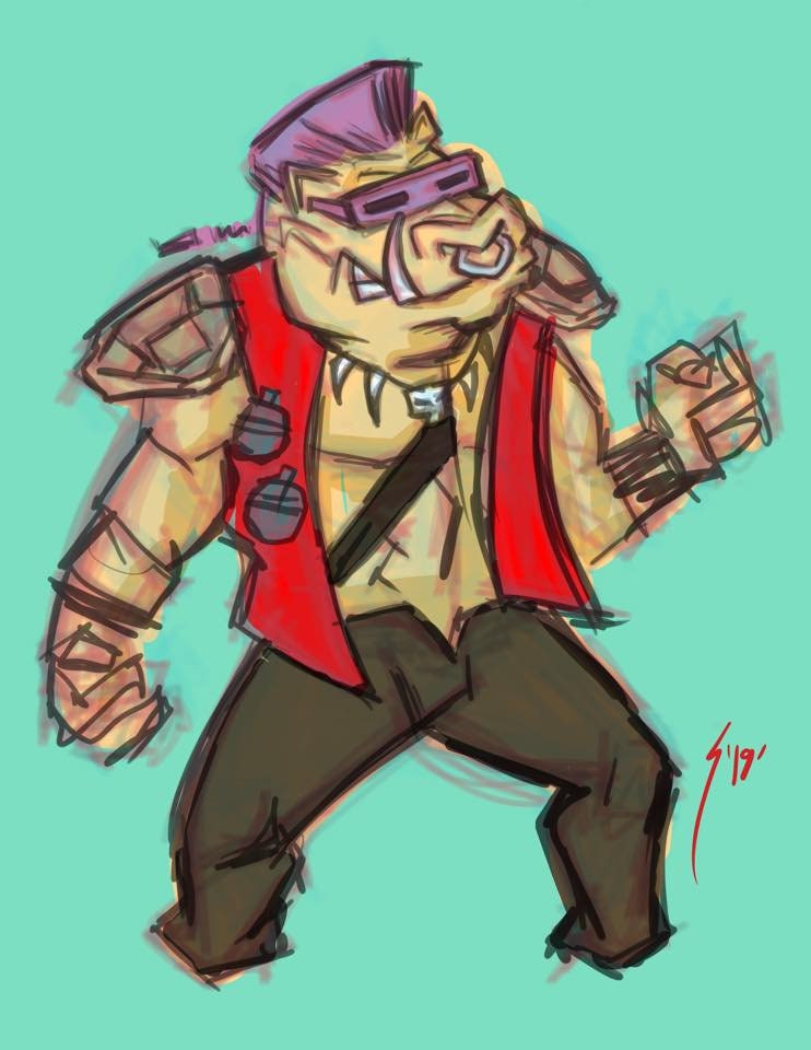 Bebop (teenage Mutant Ninja Turtles) - Etsy