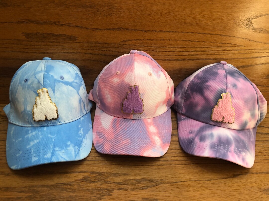 Tie Dye Hat With Disney Castle Patch - Etsy