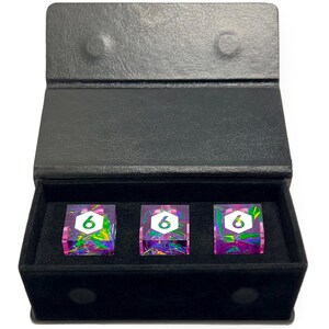 Alpine Lavender Dice | New D4 Shape | Mathematically Balanced | Sharp ...