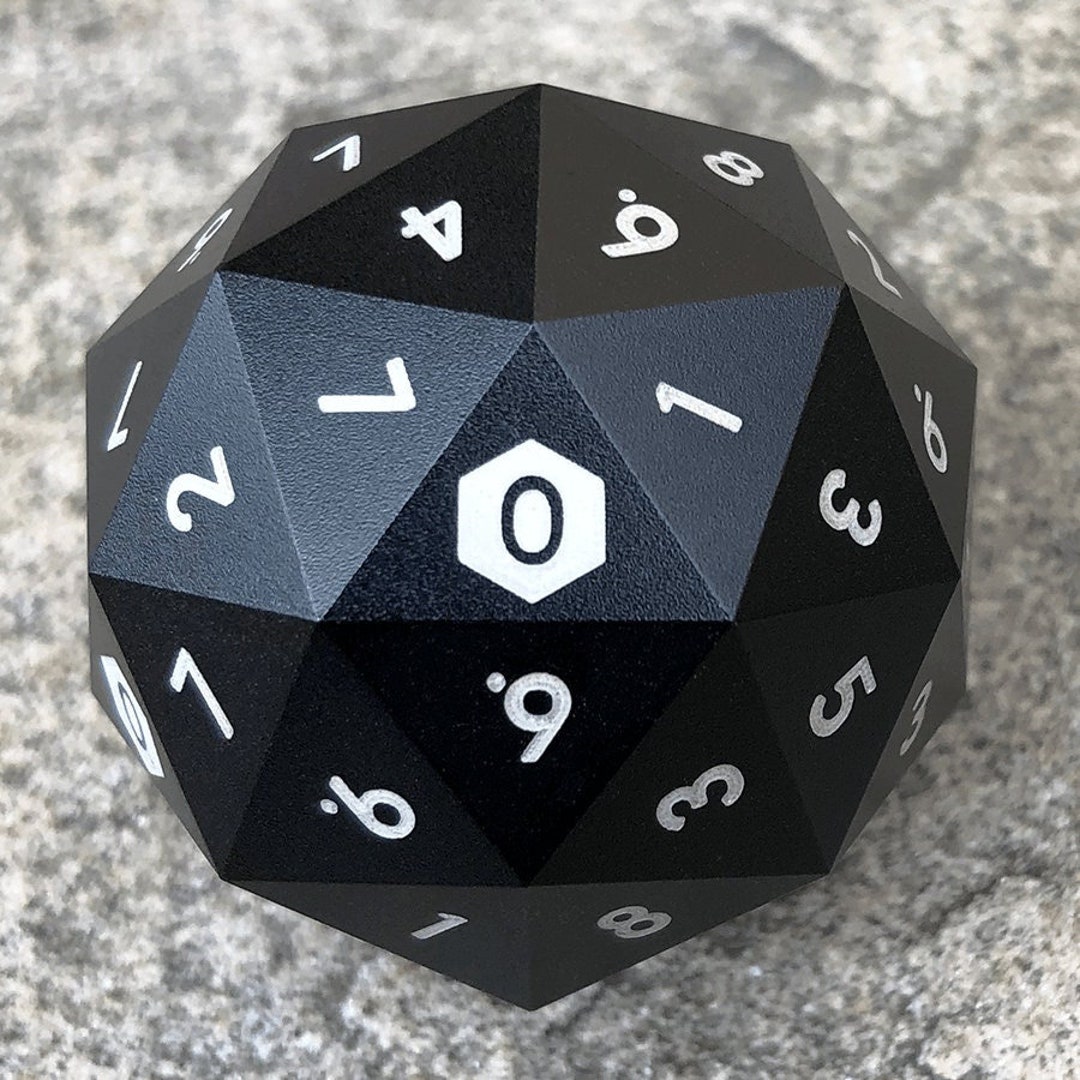 Sixty-sided D10 | Solid Aluminum | Precision Milled | Hard Anodized ...