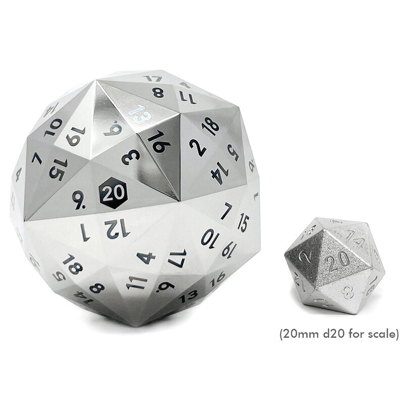 Solid Silver Dice - Etsy