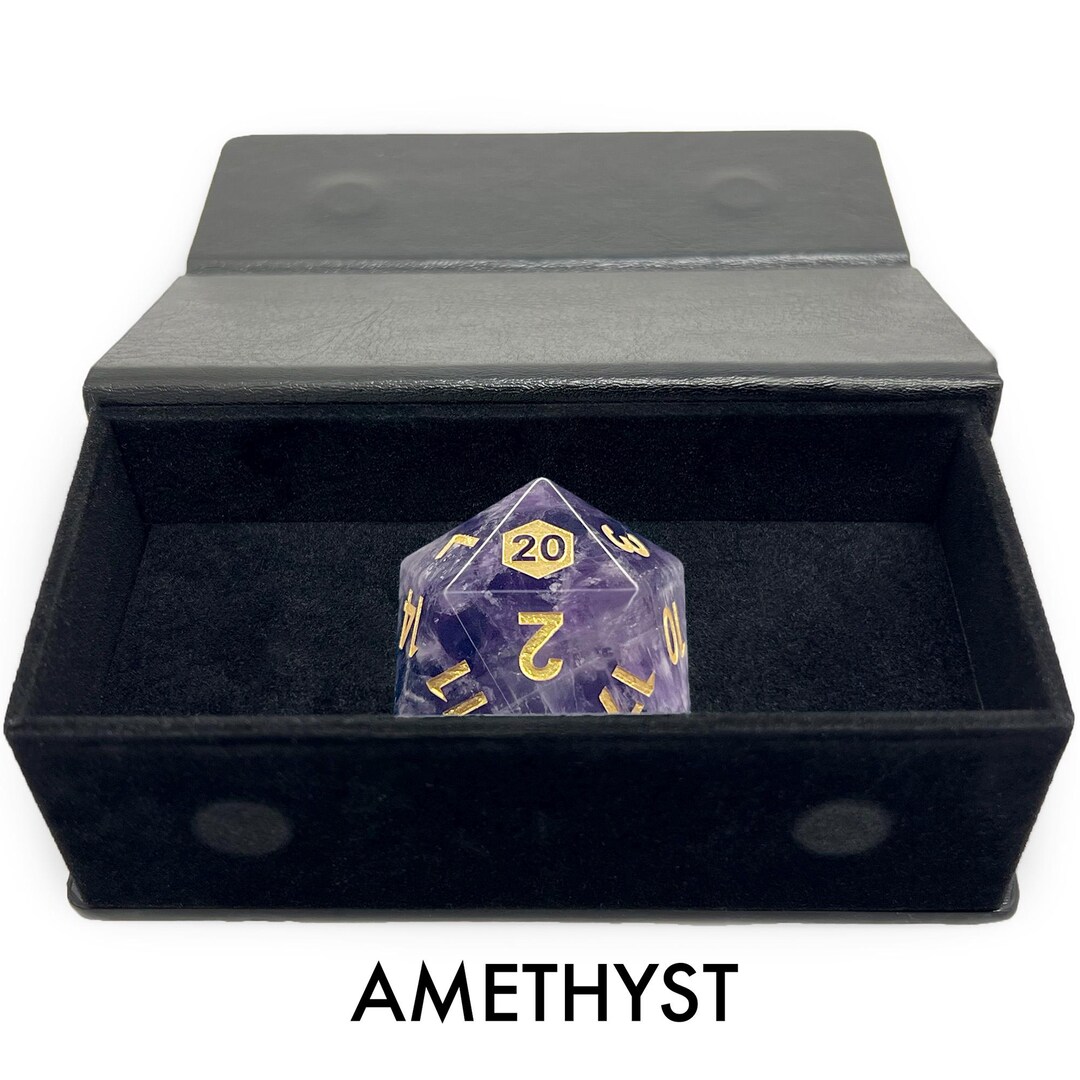 Balanced Gemstone D20 | Mathematically Balanced | Unique D20 | Big ...